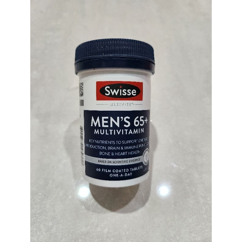 Jual Swisse Ultivite Men's 65+ Multivitamin 60 Tablets | Shopee Indonesia