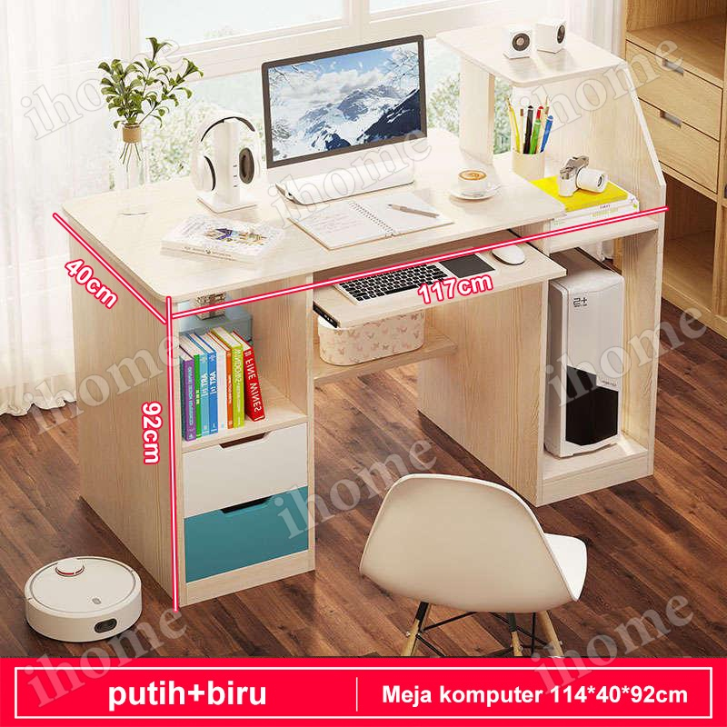Jual IH Meja Kantor Serbaguna Meja Tulis Dengan Laci Meja Kerja ...