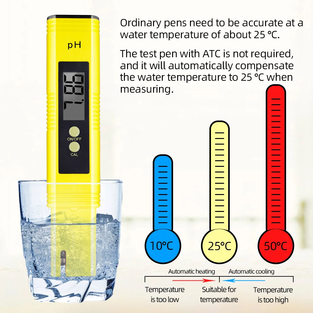 Jual PH Meter TDS Meter Hidroponik TDS 3 Alat Pengukur PH Air tds meter ...