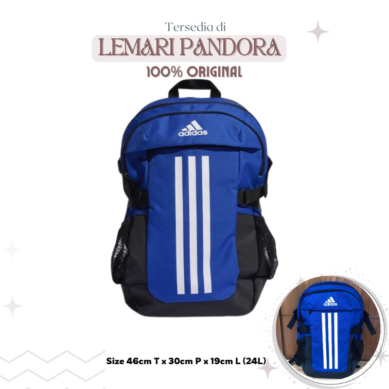 Jual ADIDAS POWER Backpack BLUE HM9156 ORIGINAL | Shopee Indonesia
