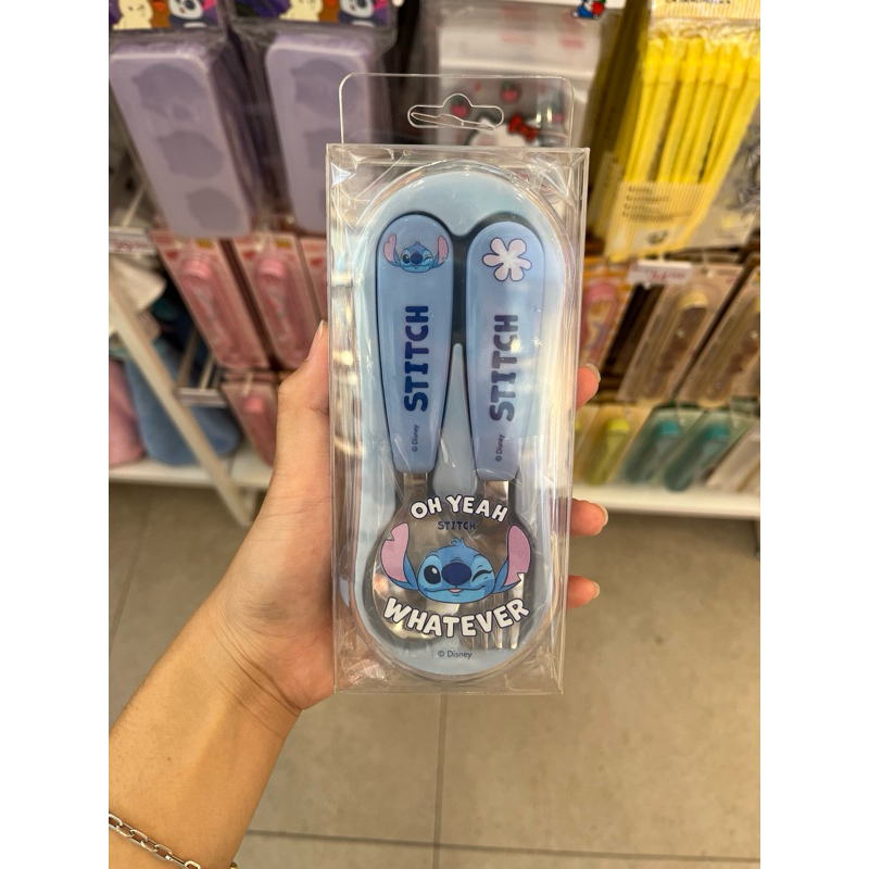 Jual Miniso x Stitch‼️ Flatware Set / Alat Makan Stitch Sendok Garpu ...