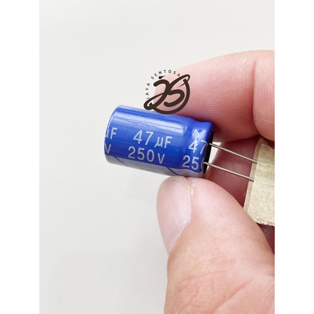 Jual ELCO 47UF 250V ROLL KAPASITOR CAPACITOR ELCO KAPASITOR ELKO ...