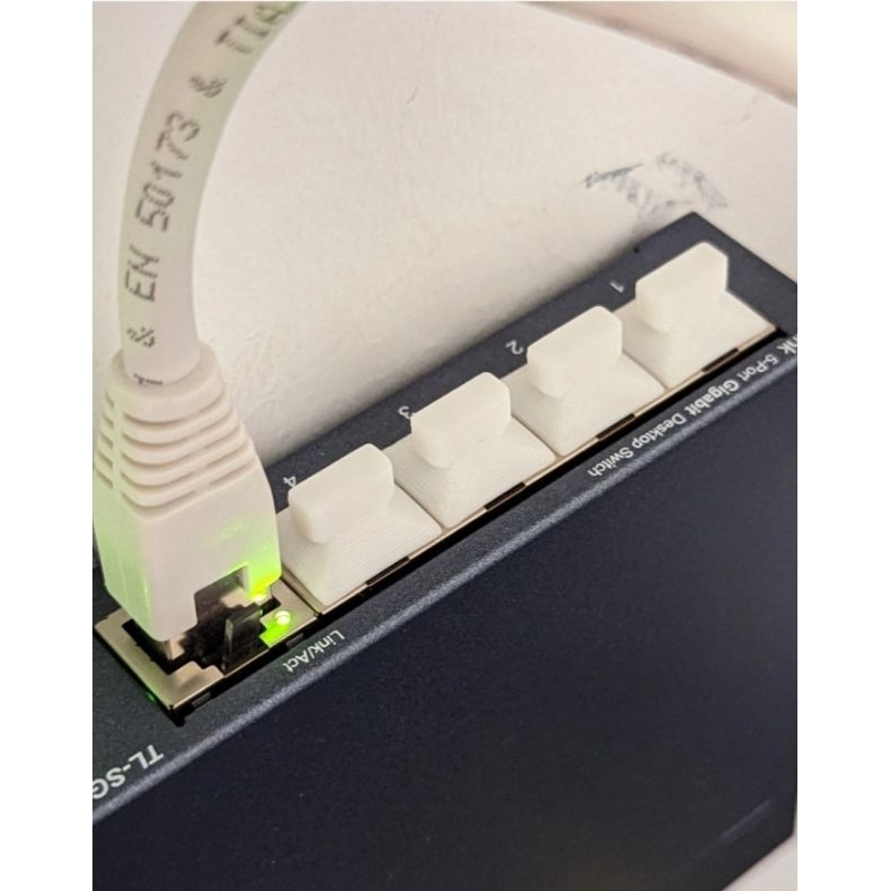 Jual Penutup Rj45/ Ethernet Port Dush Cap/Penutup port mikrotik ...