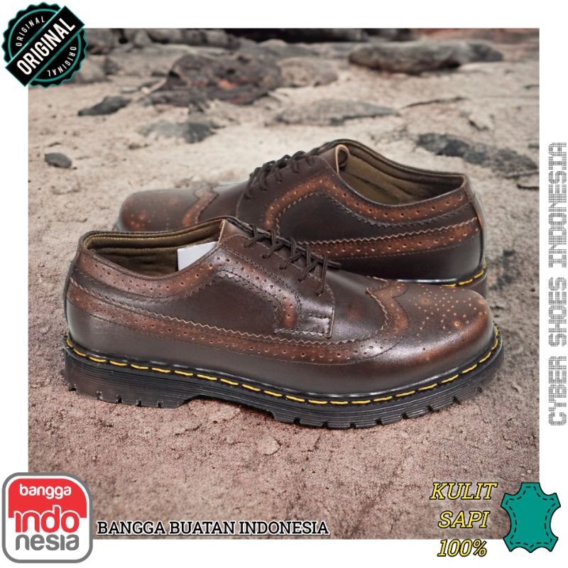 Jual Sepatu Docmart Pria Original Dokmart Longwing Martens Brogue 3989 ...