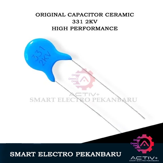 Jual ORIGINAL CAPACITOR 331 2KV 330pF 2KV KAPASITOR KERAMIK 331 2 KV ...