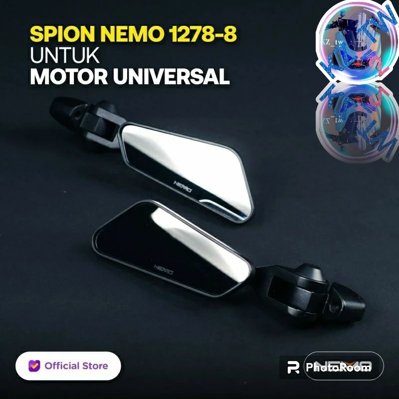 Jual SPION NEMO ORIGINAL TIPE 1278-8 KACA CEMBUNG .ORIGINAL NEMO 100% ...