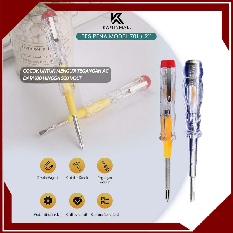 Jual Obeng Tes Listrik Tespen Alat Tes Listrik Multifungsi | Shopee ...