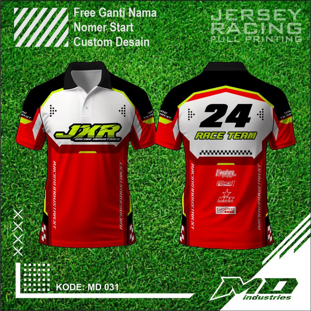 Jual Jersey Balap Desain Keren - Baju Balap Racing Printing - Jersey ...