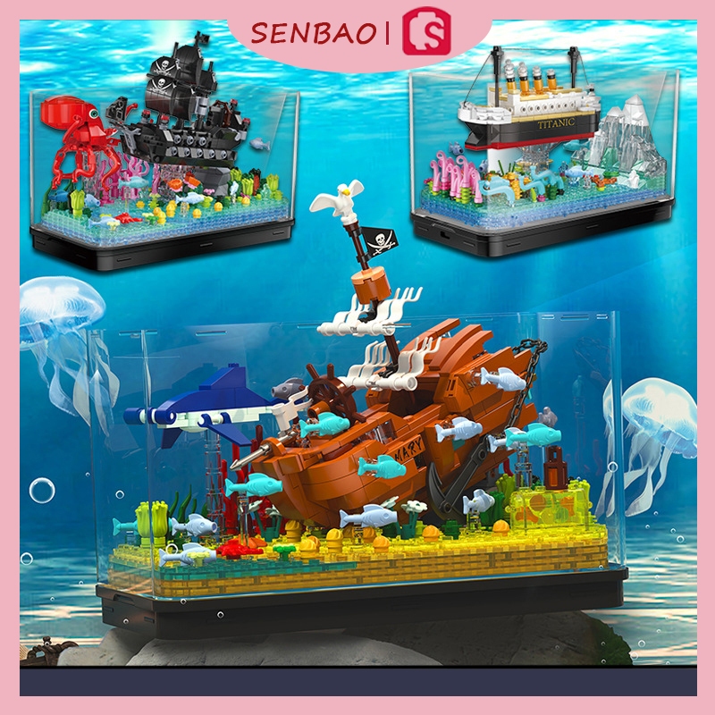 Jual SENBAO Terbaru Tangki Ikan Blok Bangunan Nano Block Mini Brick ... Jual SENBAO Terbaru Tangki Ikan Blok Bangunan Nano Block Mini Brick ...