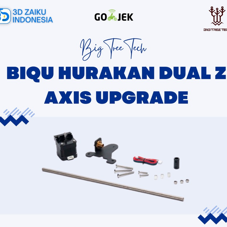 Jual Original BigTreeTech Biqu Hurakan Dual Z Axis Upgrade Kit Stable Print | Shopee Indonesia