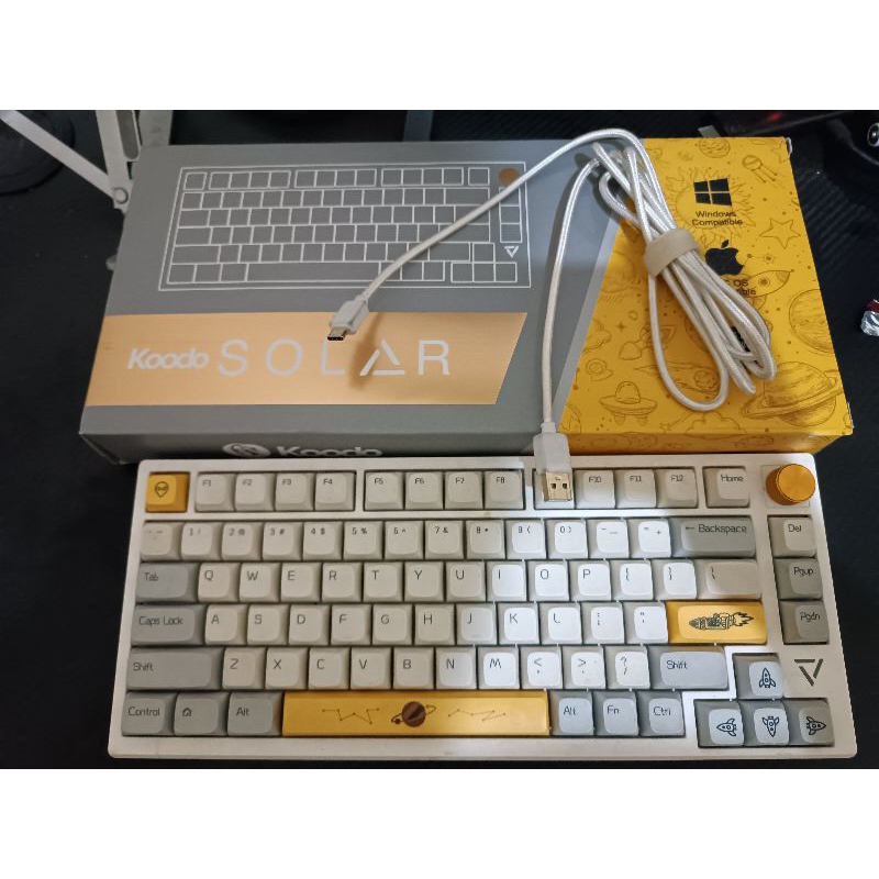 Jual Koodo Solar Mechanical Keyboard 75% | Shopee Indonesia
