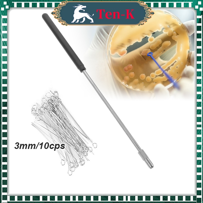 Jual Pemegang Kawat Jarum Ose Holder Inoculation 10PCS jarum ose Jarum ...