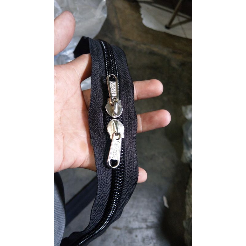 Jual (BUKAN UNTUK JAKET) Paket resleting no.10 daun resleting 2 meter ...