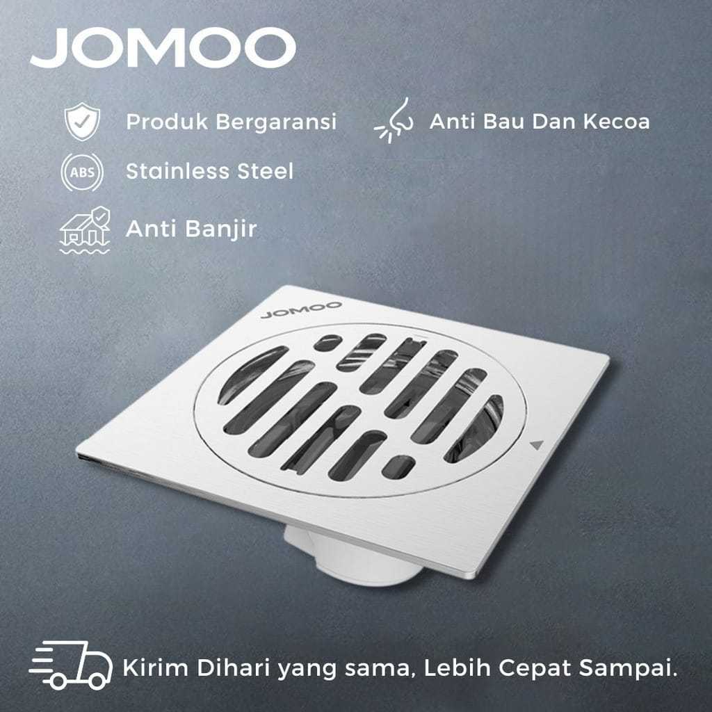 Jual JOMOO Floor Drain Stainless Steel Anti Bau Anti Banjir | Shopee ...