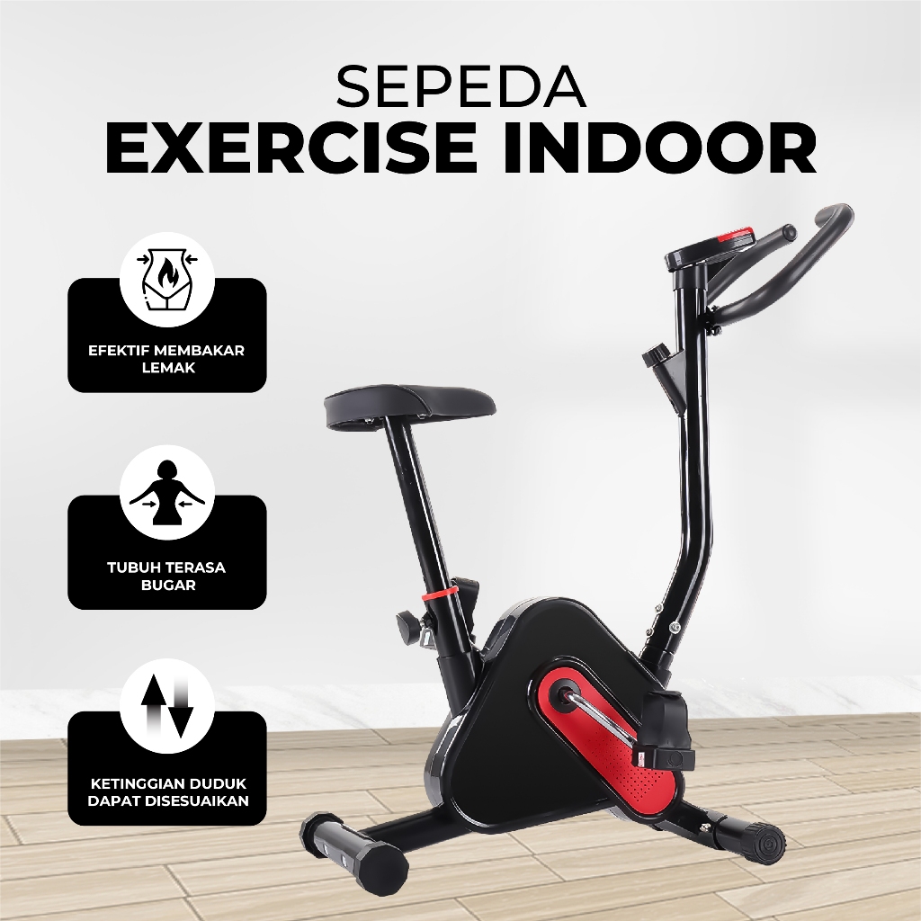 Jual Alat Olahraga Sepeda Exercise Indoor Pelatih Kebugaran Cardio ...
