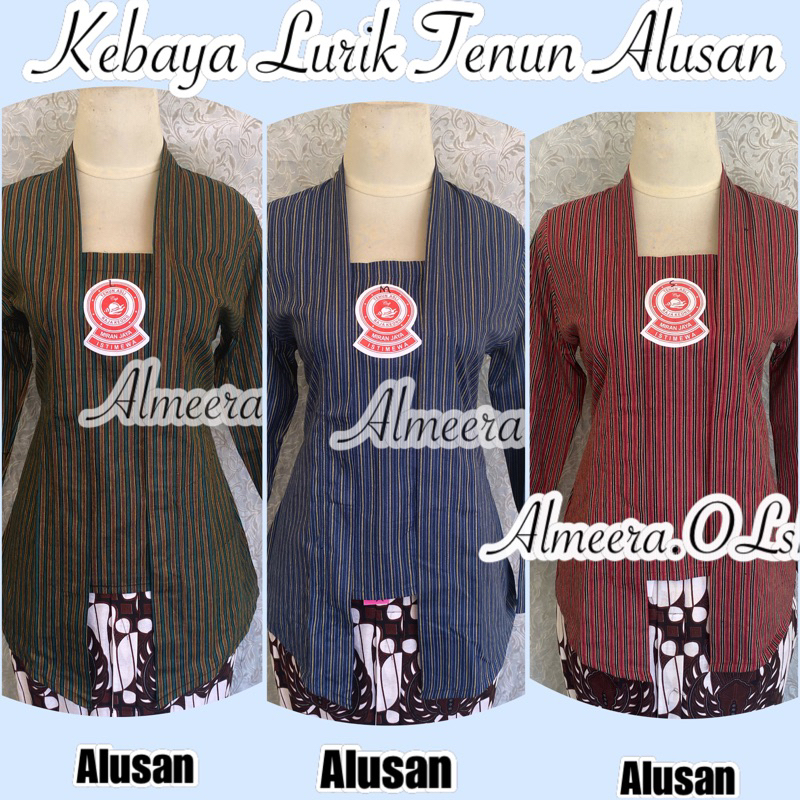 Jual kebaya lurik alusan raja keong istimewa | Shopee Indonesia