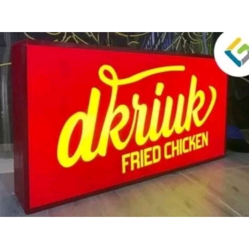 Jual Neon box ukuran 140cm x 70cm | Shopee Indonesia