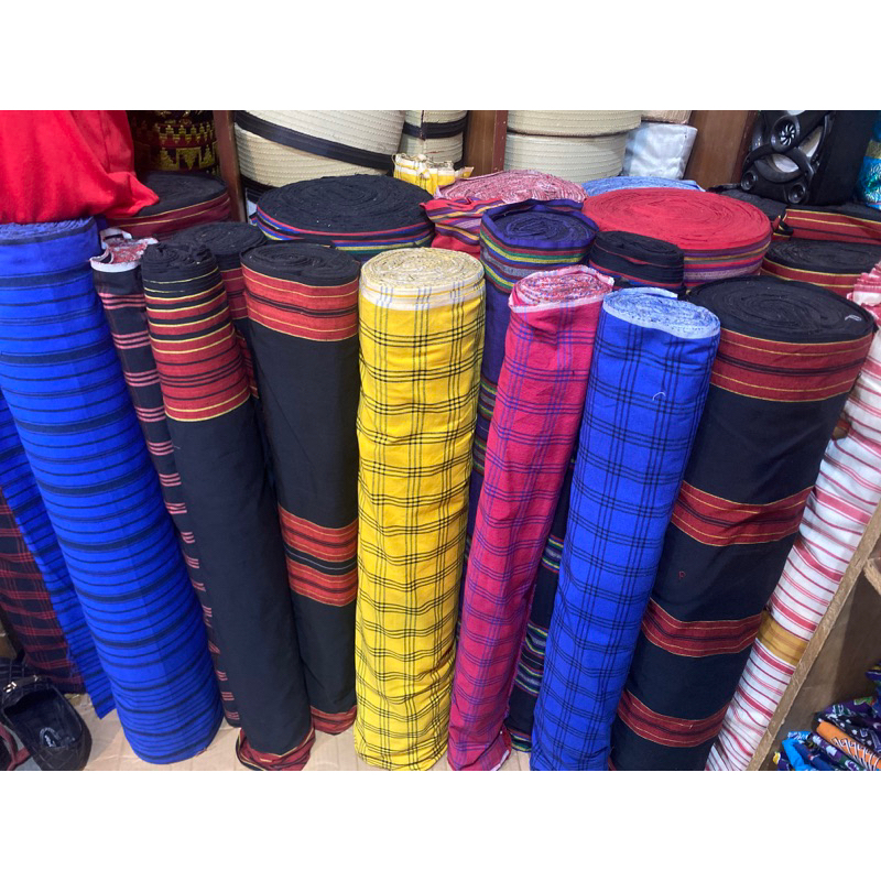 Jual bahan untuk pembuatan tapis.(permeter) kotak hitam,salur hitam ...