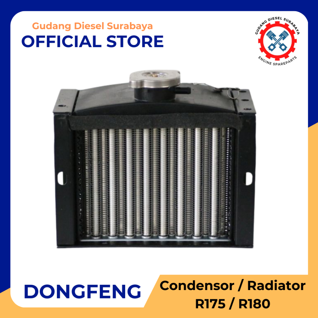 Jual Condensor / Radiator DongFeng R100 / R175 / R180 / S195 / S1110 ...
