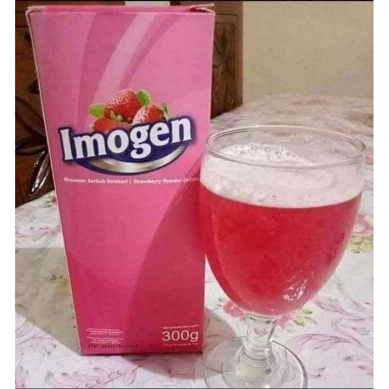 Jual IMOGEN STRAWBERRY ISI 10 SACHET | Shopee Indonesia
