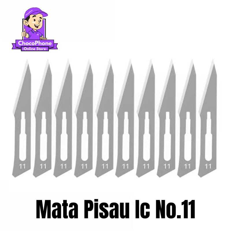 Jual MATA PISAU IC NO.11 PISAU UKIR BEDAH KNIFE | Shopee Indonesia