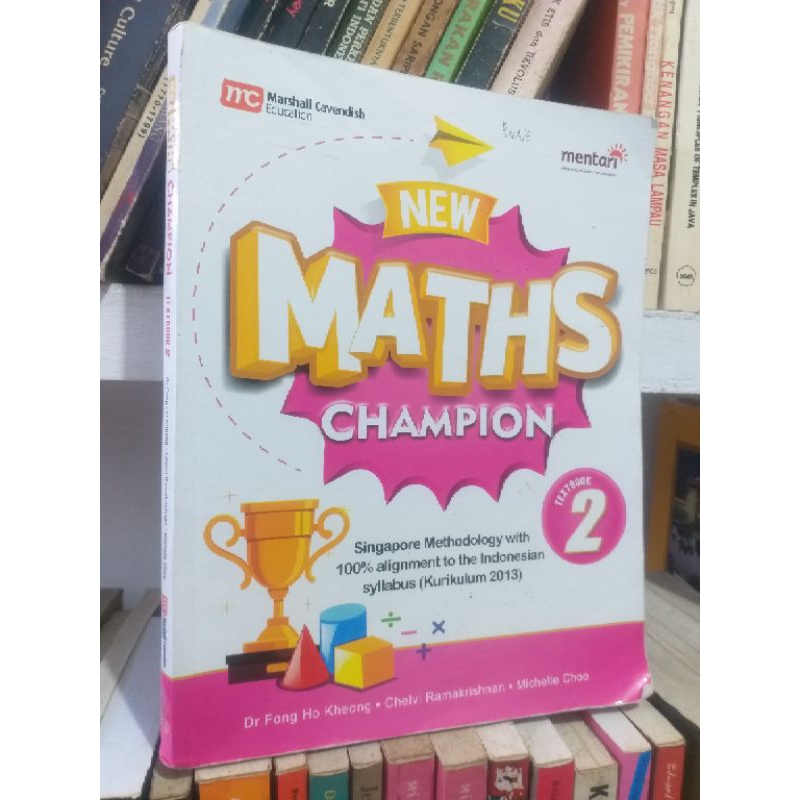 Jual NEW MATHS CHAMPION 2 (TEXT BOOK) | Shopee Indonesia