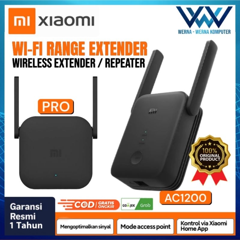 Jual Xiaomi MI Wifi Range Extender Repeater PRO / AC1200 Penguat sinyal ...
