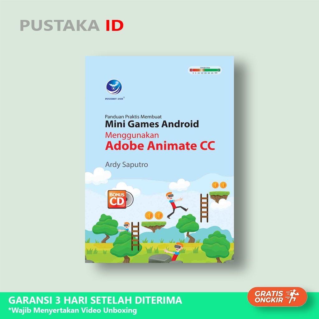 Jual Buku Panduan Praktis Membuat Mini Games Android Menggunakan Adobe ...