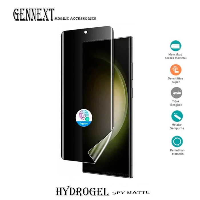 Jual Gennext Hydrogel Spy Matte Samsung Galaxy S8 S8plus S9 S9plus S10 ...