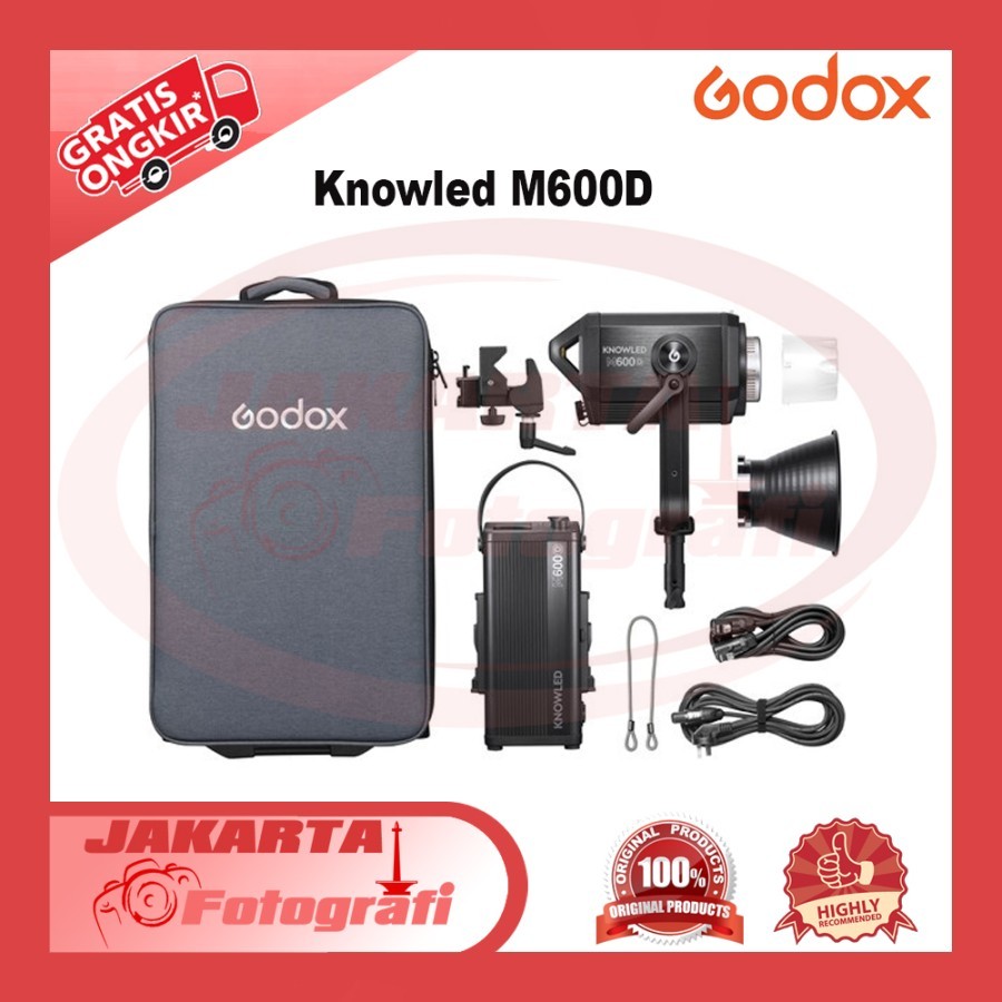Jual Godox Knowled M600D Daylight LED Light GODOX M600D | Shopee Indonesia