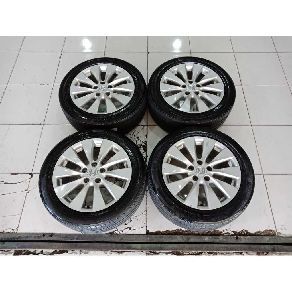 Jual pelek original copotan mobil honda accord ring 17 pnp ( HRV, BRV, CIVIC FD, DLL ) | Shopee ...
