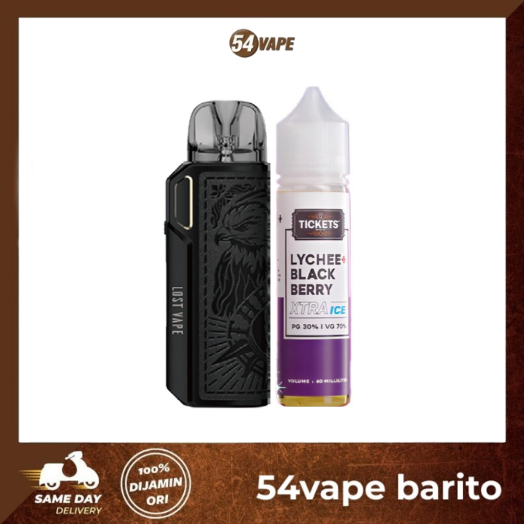 Jual Lost Vape Thelema Elite 40 Pod 1400mAH 3ml + Liquid Ticket 60ml ...