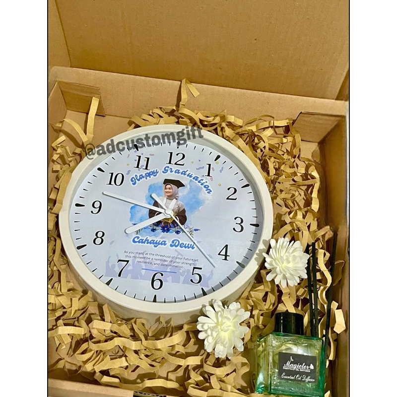 Jual (COD) - 1 Hari Jadi - Jam Karakter Palembang - Jam Dinding Kaca ...