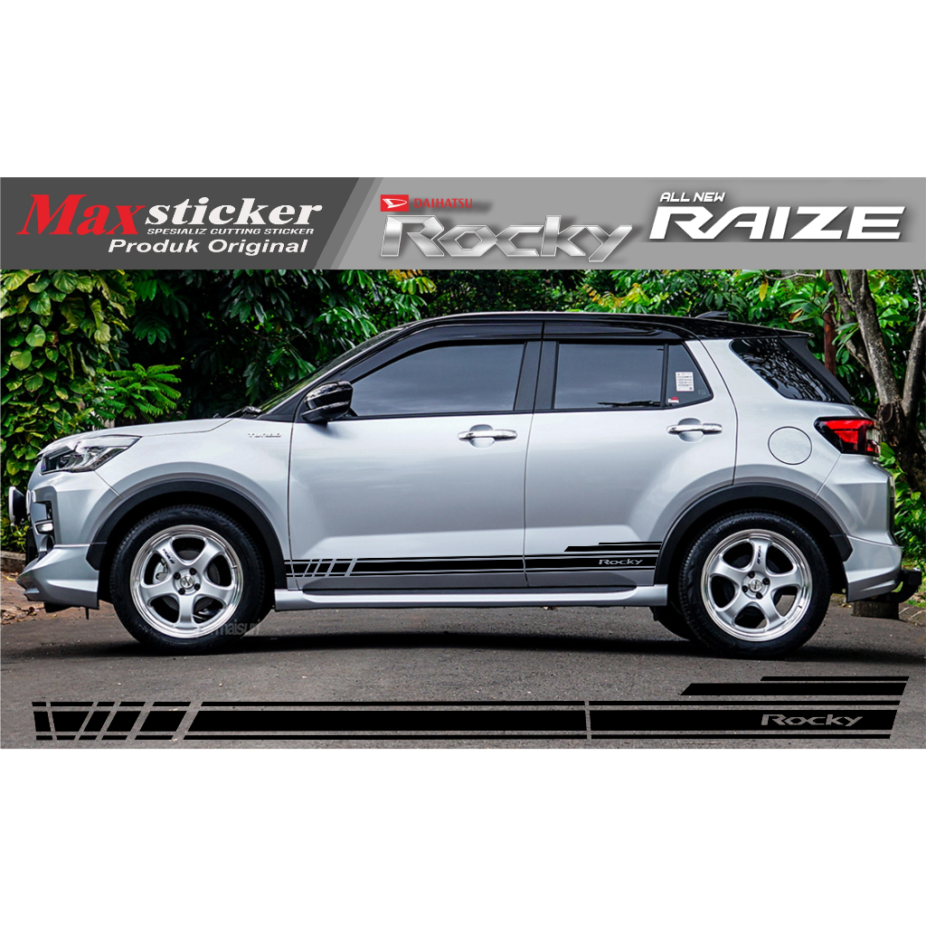 Jual STICKER RAIZE ROCKY SIMPLE CONCEPT STICKER LIST BODY SAMPING ROCKY ...