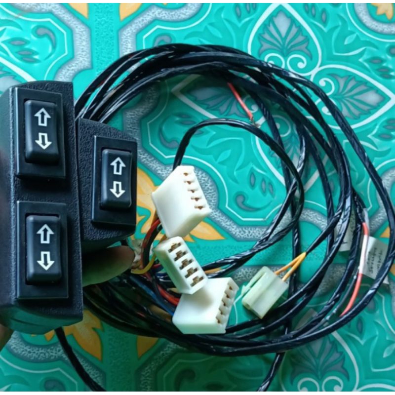 Jual Kabel set power window 2 pintu komplit plus saklar panah dan ...