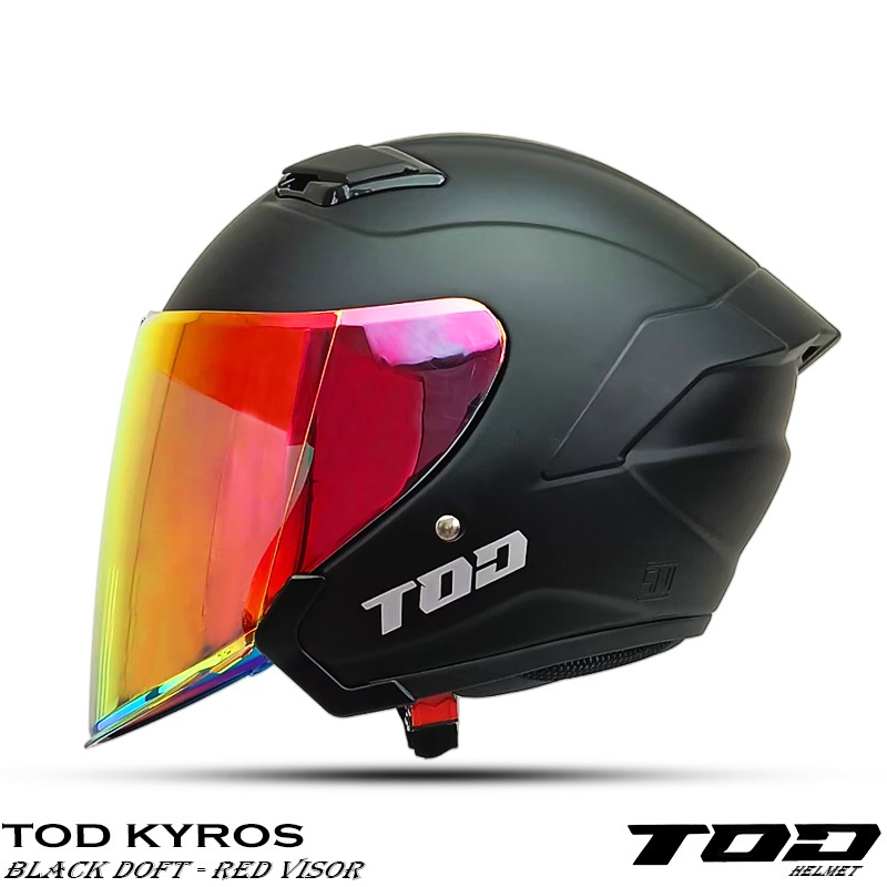 Jual HELM TOD KYROS GORILLA GLOSS MODEL YAKUZA HELM PRIA WANITA DEWASA ...