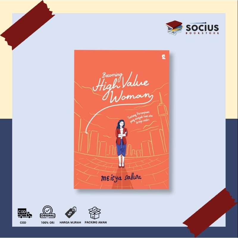 Jual Buku Becoming High Value Woman Tentang Perempuan Yang Menjadi