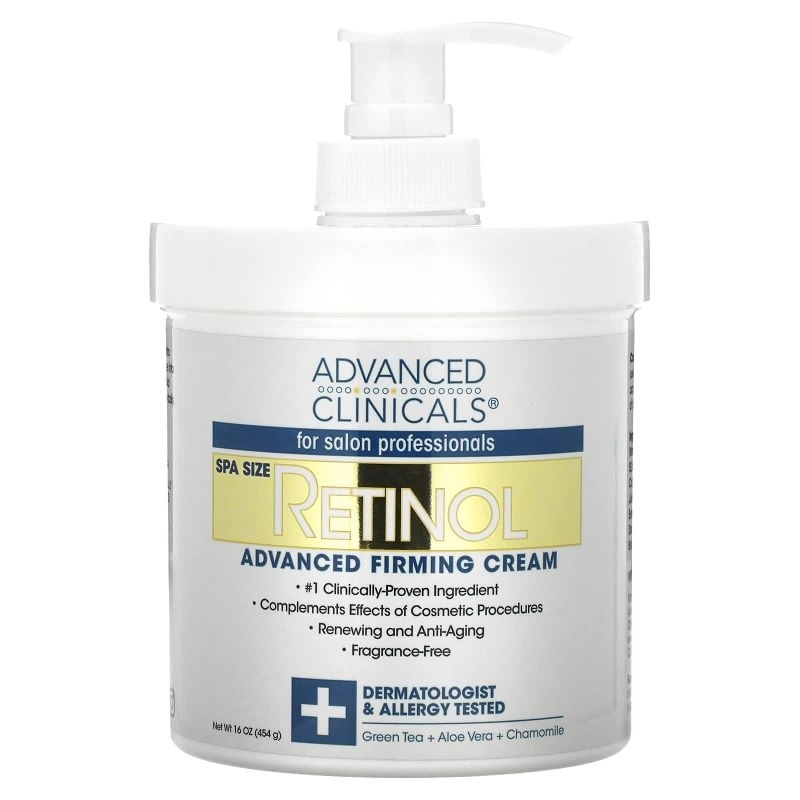 Jual Advanced Clinicals Retinol, Advanced Firming Cream, Fragrance Free ...