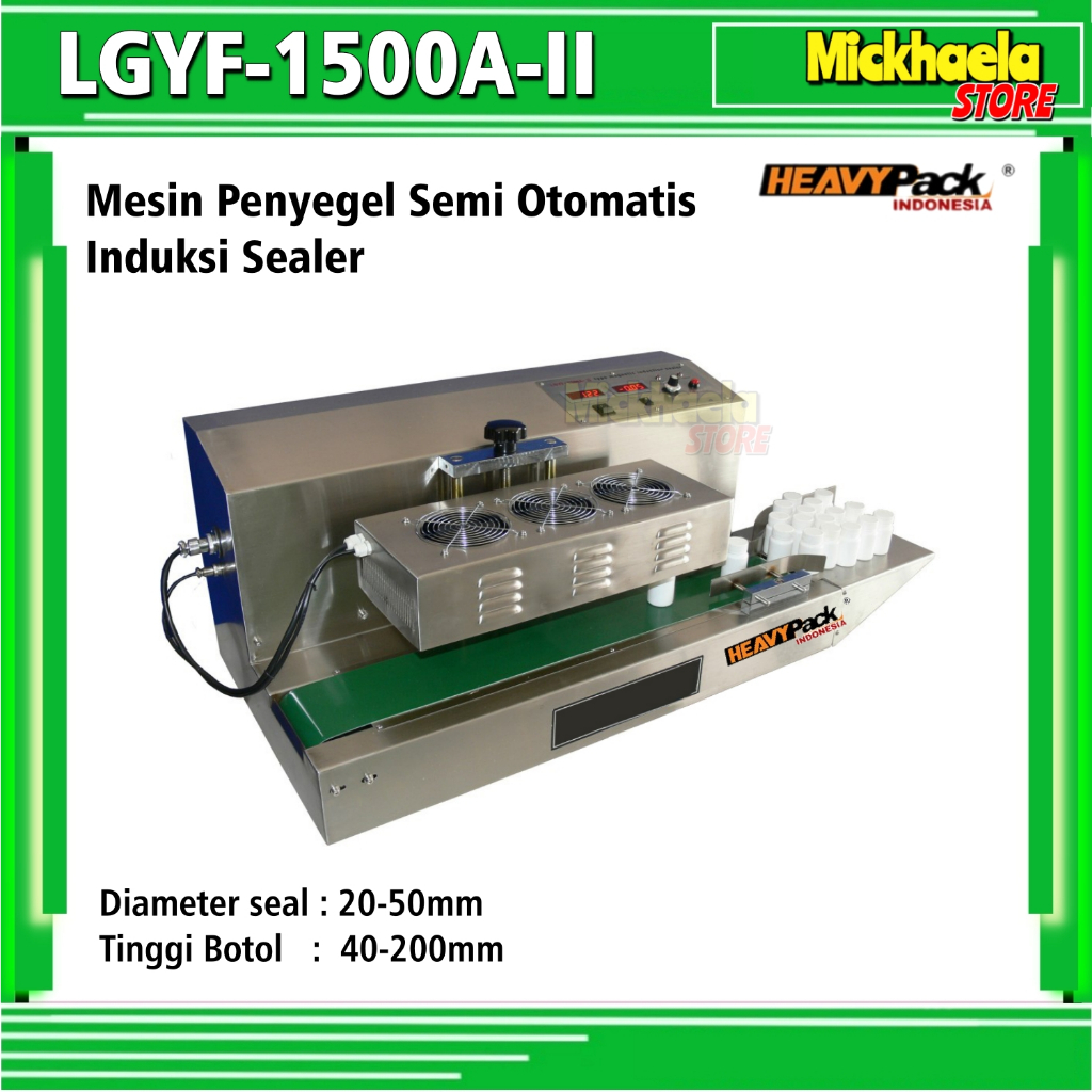 Jual Mesin Segel Atas Botol Induction/Induksi LGYF-1500A-II HEAVYPACK ...