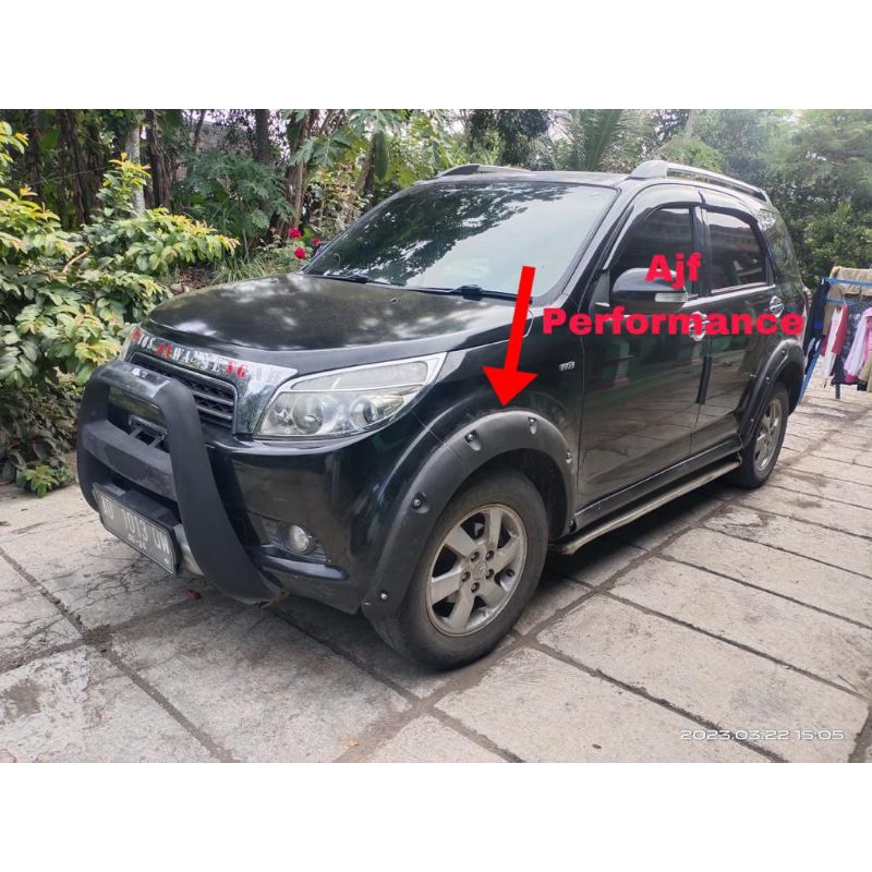 Jual Over Fender Rush Terios Lama Model Baut L 1set | Shopee Indonesia