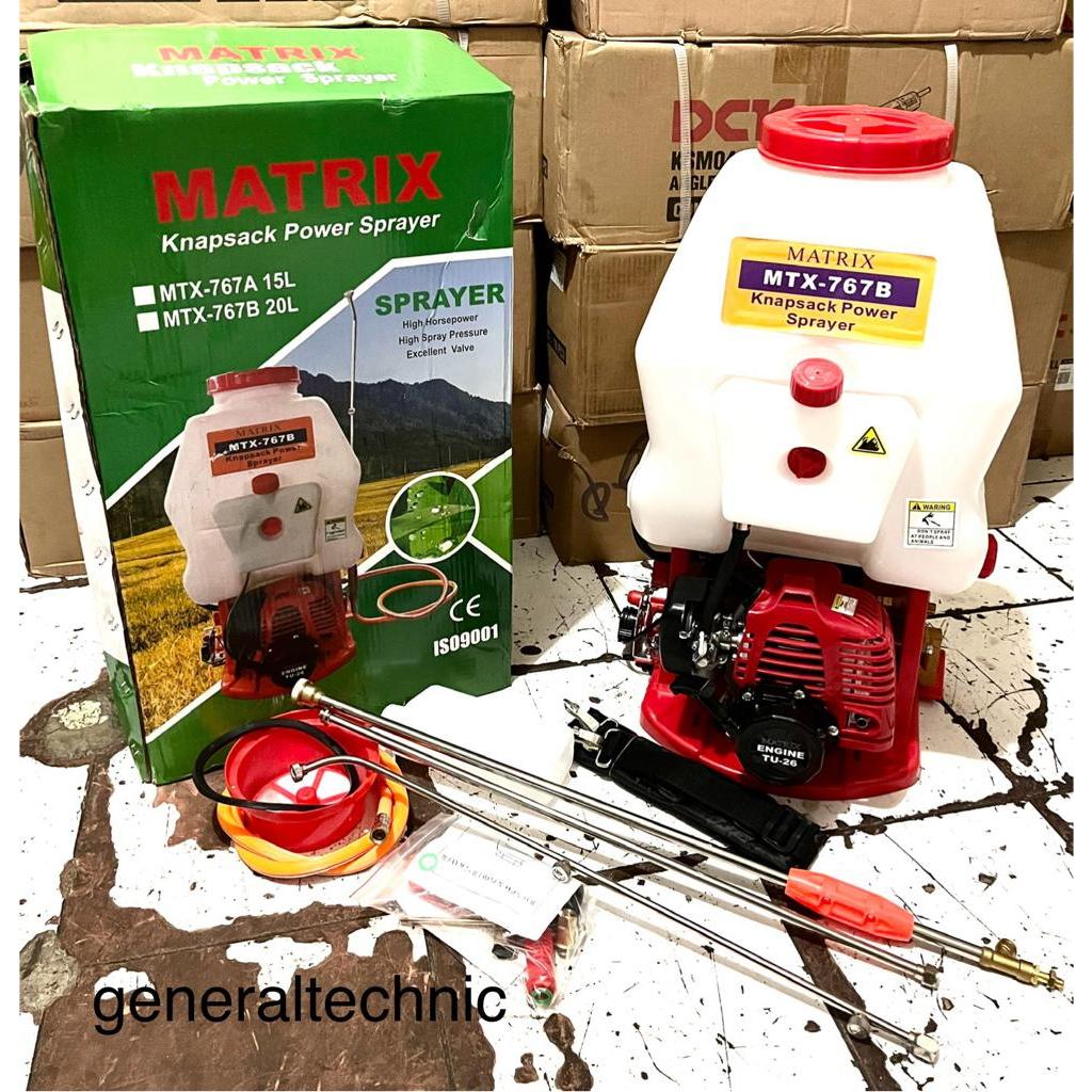 Jual Mesin Semprot Hama Matrix MTX767B 2Tak Mist Sprayer Matrix MTX ...