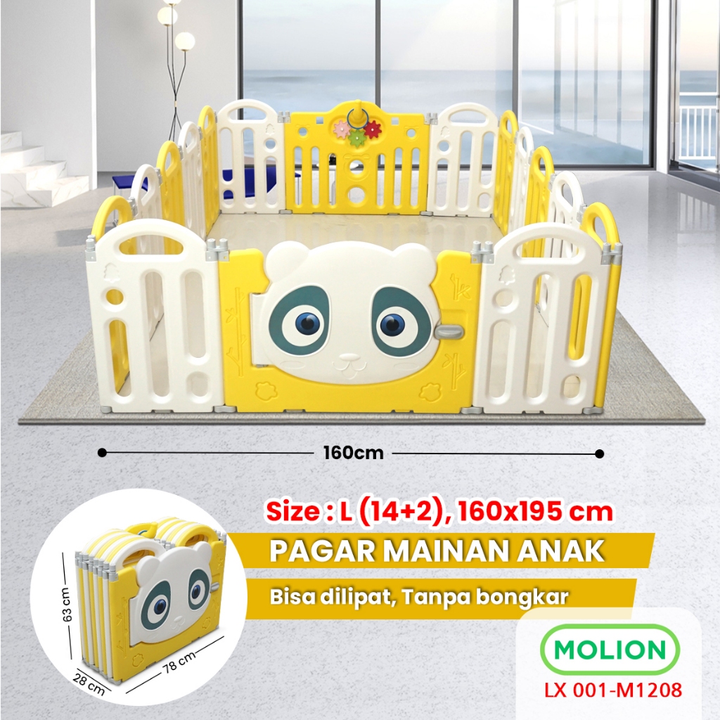 Jual Pagar Anak Pagar Bayi Pagar Mainan Anak Bayi Baby Fence Lengkap ...