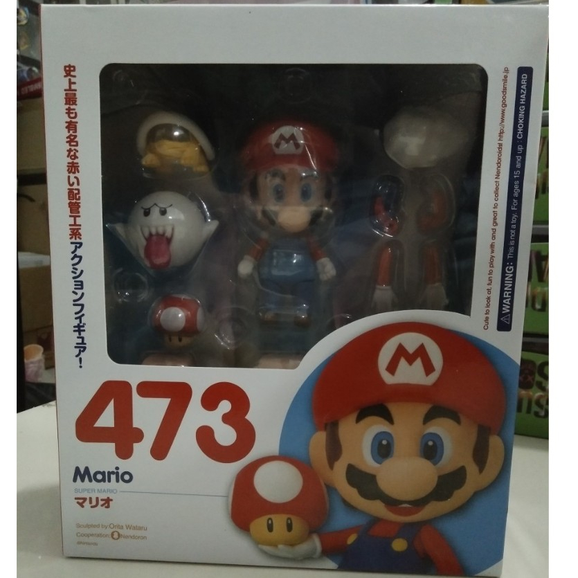 Jual Nendoroid 473 Super Mario Bros Nendoroid Super Mario With Stand ...