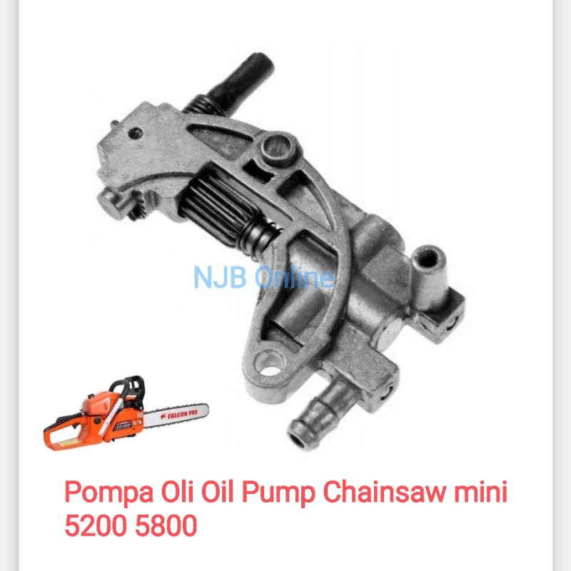 Jual Pompa Oli / Oil Pump Assy Chainsaw mini 5200 5800 | Shopee Indonesia