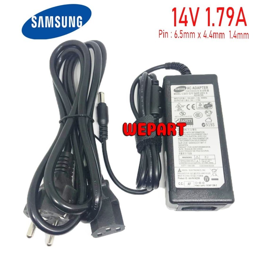 Jual Adaptor Charger SAMSUNG LCD LED TV MONITOR Samsung 14V 1.79A ...