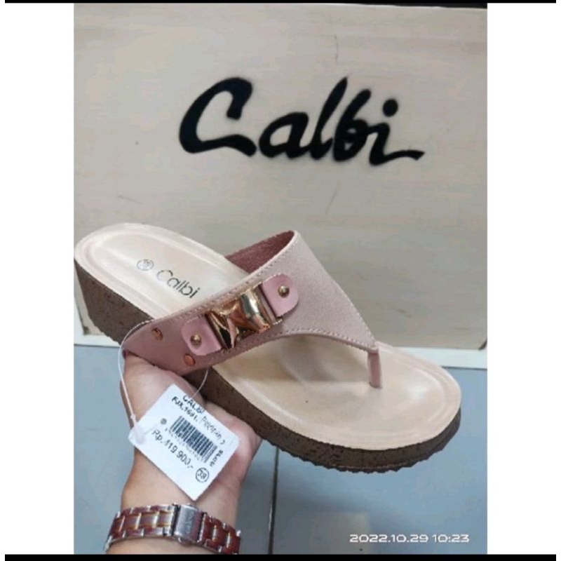 Jual wedges Sandal CALBI Original FJX 1691 (100% ORIGINAL/COD) | Shopee ...