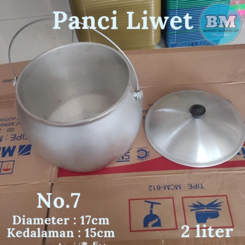 Jual Kastrol Liwet Tebal SPESIAL Bintang Satu Ukuran 1.5 liter ...