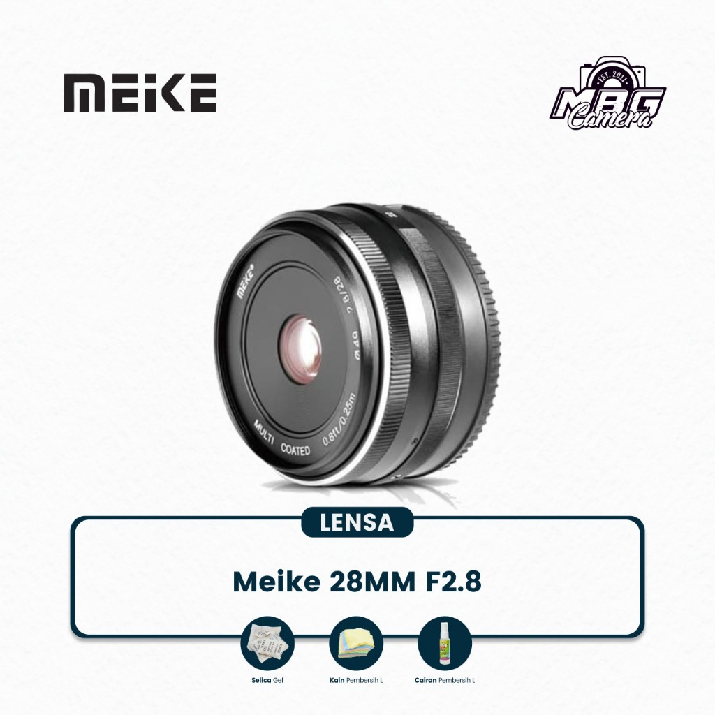 Jual MEIKE 28MM F2.8 LENSA MULTICOATED FOR FUJIFILM X-MOUNT X-A1, X-A2 ...