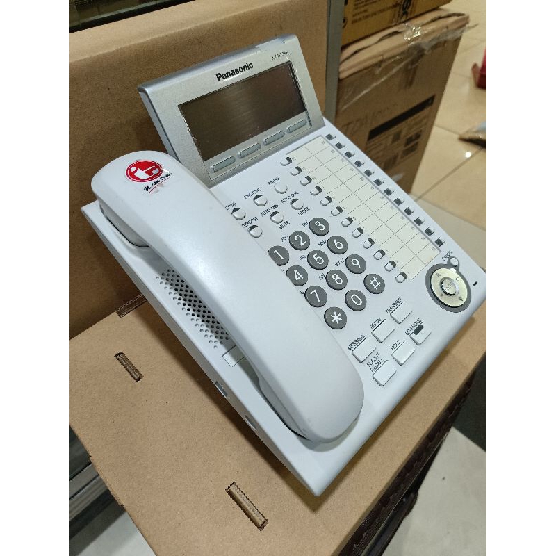 Jual Panasonic KX-NT346 IP Property Telepon Hansfree Full Duplex layar ...