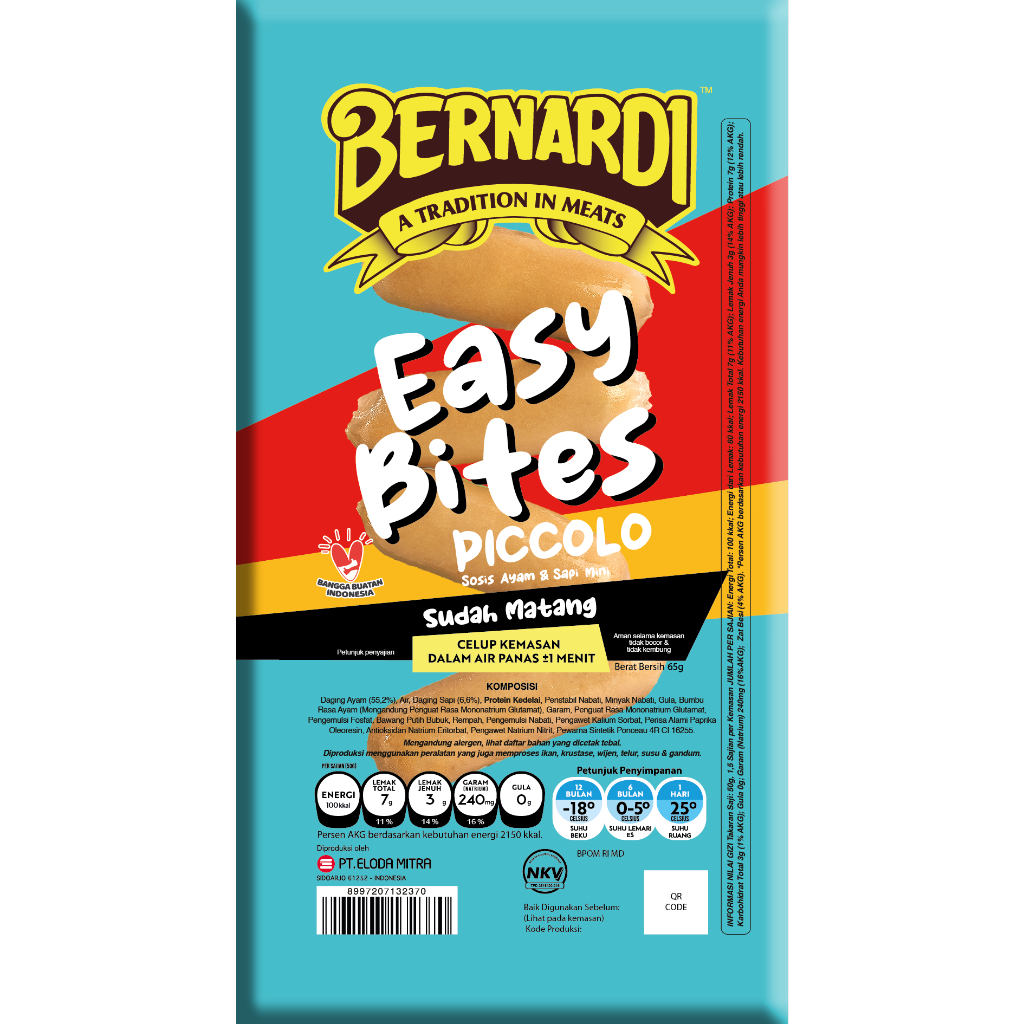 Jual BERNARDI SOSIS EASY BITE PICOLO 65GB (9912065103) | Shopee Indonesia